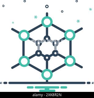 Icon for polymer,molecule Stock Vector Image & Art - Alamy