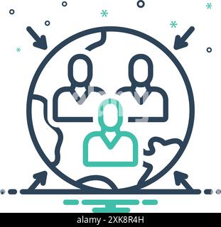 Icon for humanities,mankind Stock Vector Image & Art - Alamy