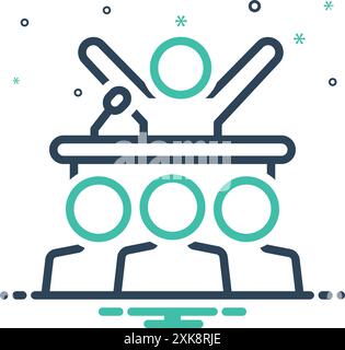 Icon for officials,auditorium Stock Vector Image & Art - Alamy