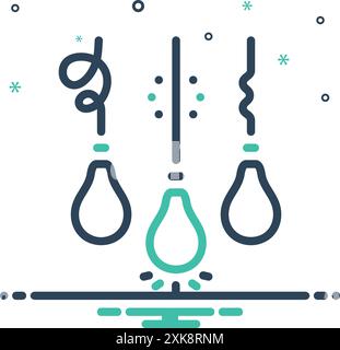 Icon for simplified,complex Stock Vector Image & Art - Alamy