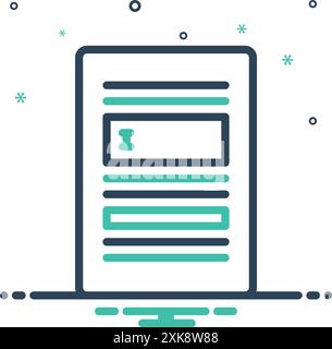 Icon for subsection,clause Stock Vector Image & Art - Alamy