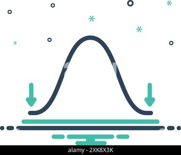 Icon for deviation,divergence Stock Vector Image & Art - Alamy