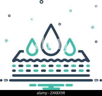 Icon for absorption,soaking Stock Vector Image & Art - Alamy