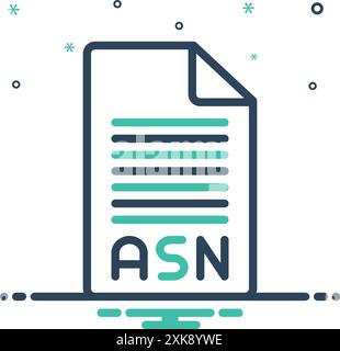 Icon for asn,alphabet Stock Vector Image & Art - Alamy