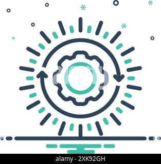 Icon for implementing,implementation Stock Vector Image & Art - Alamy