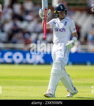 Ollie Pope of England leaves the field after being caught by Matt ...