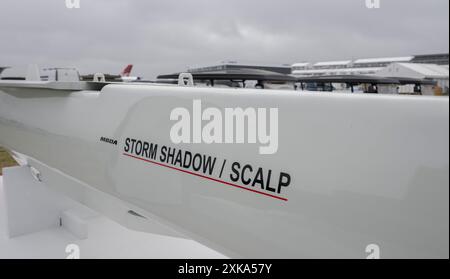 MBDA Storm Shadow / SCALP missile weaponry on display at Farnborough ...
