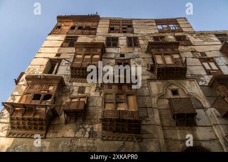 Islamic ancient Architecture of Balad city in Jeddah, Saudi Araiba ...