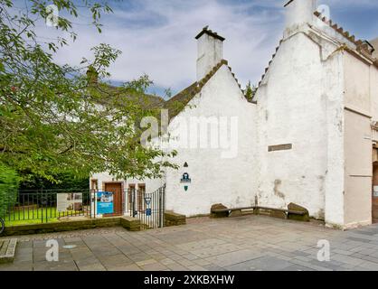 Abertarff House Inverness Scotland built in 1593 white building in the ...