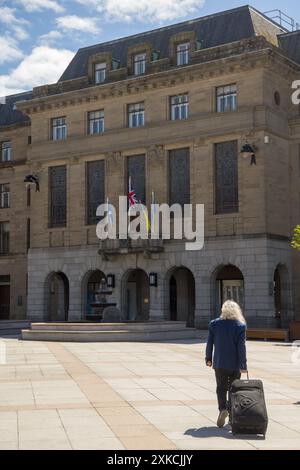 The Dundee City Chambers, which is the headquarters of the Dundee City ...