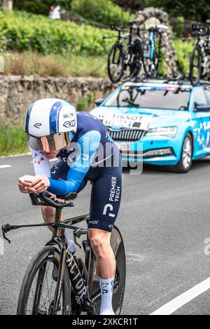 Jake STEWART, Israel - Premier Tech, winner stage, during the Critérium ...