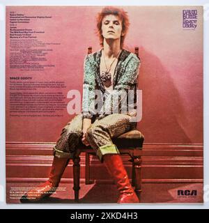 LP cover of Space Oddity, the second studio album by David Bowie, which ...