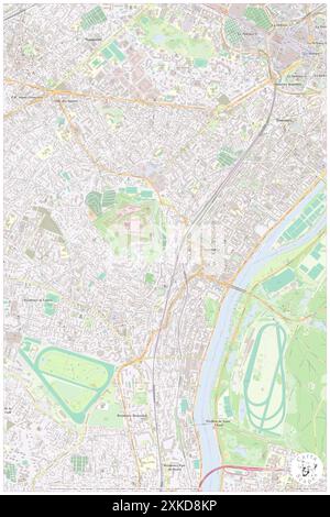 France, Hauts de Seine, Suresnes, panorama from the Terrasse of the ...