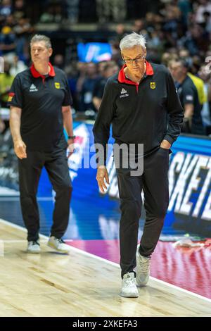 Gordon Herbert (Deutschland, Heach-Coach), GBR, USA vs. Germany ...
