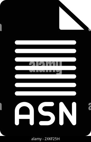 Icon for asn,alphabet Stock Vector Image & Art - Alamy