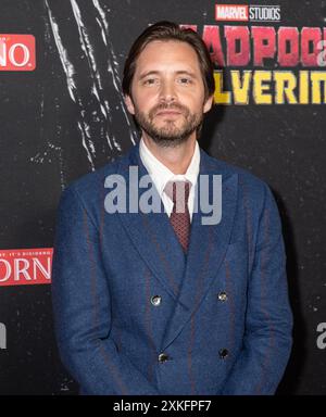 Aaron Stanford attends Marvel Studios' 'Deadpool & Wolverine' world ...