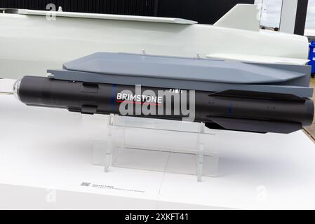 MBDA missile weaponry on display at Farnborough International Airshow ...