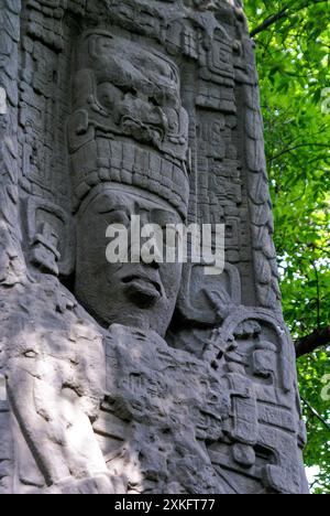 Kawil K ak Tiliuh Chan Yopaat, Lord of Quirigua, Quirigua, Guatemala ...