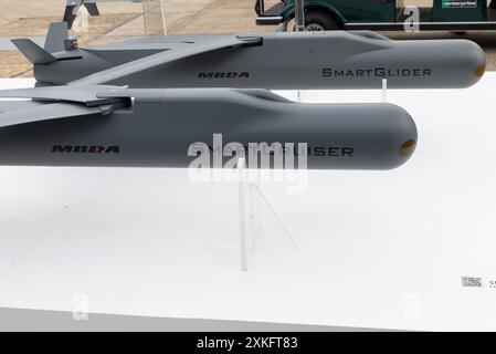 MBDA missile weaponry on display at Farnborough International Airshow ...