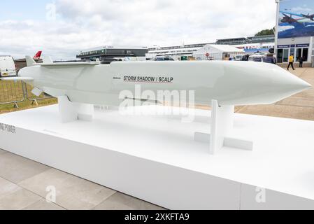 MBDA missile weaponry on display at Farnborough International Airshow ...