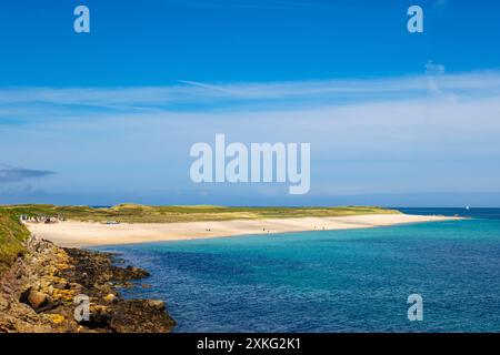 Shell Beach View, Herm Island, Channel Islands, UK Stock Photo - Alamy