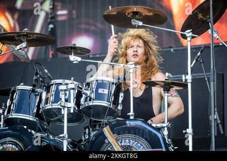 Solvesborg, Sweden. 05th, June 2024. The American rock band Winger ...