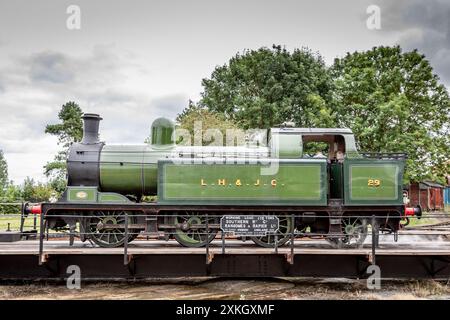 Lambton Tank 0-6-2T No. 29, Didcot Railway Centre, Oxfordshire, England ...