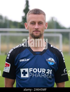 23 July 2024, North Rhine-Westphalia, Paderborn: Soccer: Bundesliga 2 ...