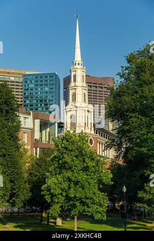 Park Street Church , Churches, Park Street Church Boston, Mass Stock ...