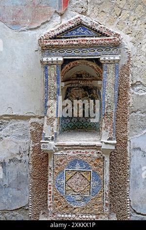 The House of the Skeleton in Herculaneum Italy Stock Photo - Alamy