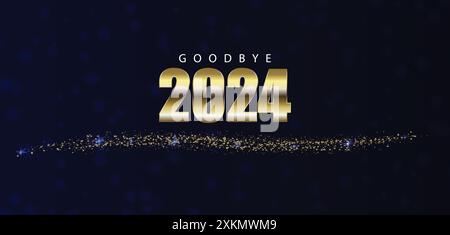 Saying Goodbye to 2024 and welcome to 2025 Stock Vector Image & Art - Alamy