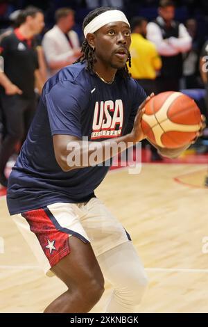 Jrue Holiday OF USA during the International Friendly basketball match ...