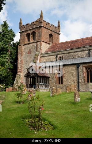 St. Nicholas Church, Frankton, Warwickshire, England, UK Stock Photo ...