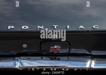1968 Pontiac Firebird rear detail Stock Photo - Alamy