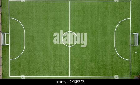 astro turf soccer pitch Stock Photo - Alamy