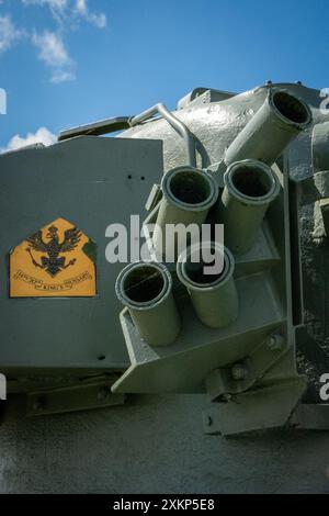Tank Monument, Leyland, Lancashire Stock Photo - Alamy
