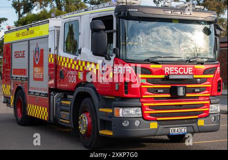 Nsw Police Ambulance Fire Fighters Stock Photo - Alamy