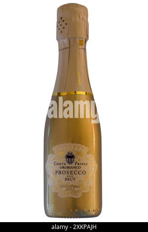 Label on bottle of Conte Priuli Orobianco Prosecco Doc Brut Millesimato ...