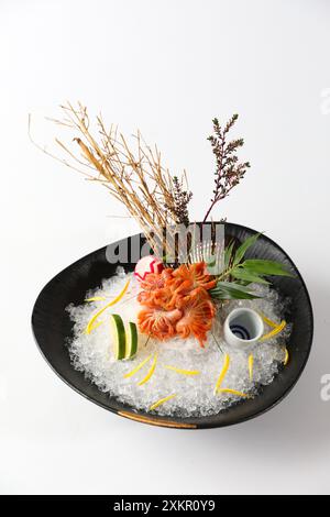 Akagai (Ark Shell) sashimi Stock Photo - Alamy