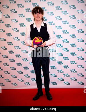 Ben Mullan, aged 18 with the Ones to Watch award with award and ...