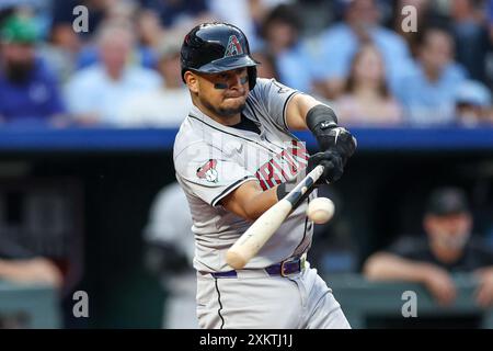 Arizona Diamondbacks catcher Gabriel Moreno (14) against the Los ...