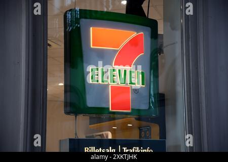 Copenhagen/ Denmark/24 JULY 2024/7eleven chain all over danish land ...