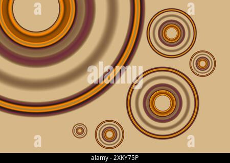 Abstract colorful globe circle geometric pattern design and background ...