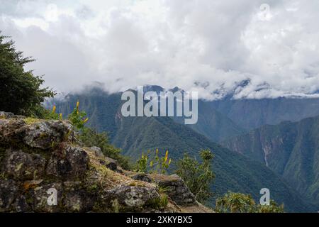 Intipata Archaeological Site, Inka Trail, Cusco, Peru Stock Photo - Alamy