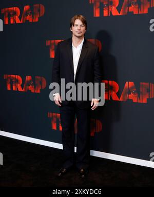 JOSH HARTNETT in TRAP (2024), directed by M. NIGHT SHYAMALAN. Credit ...