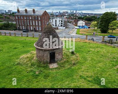Aerial view of Everton Lock Up also known as Prince Rupert's Tower or ...