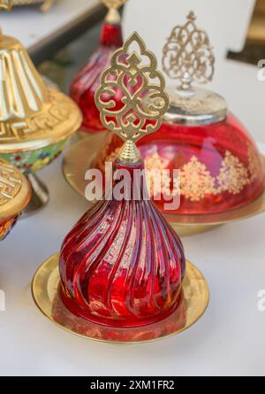 Ottoman Turkish antique kitchen utensils plate Stock Photo - Alamy