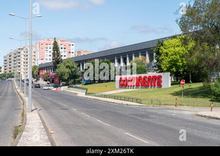 Portugal Lisbon -1 July 2024 . Continente supermarket . Continente is a ...