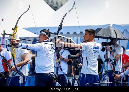 CHIRAULT Thomas of France Men's Individual Ranking Round Archery during ...