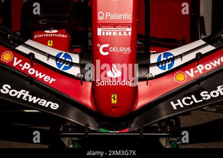 Scuderia Ferrari SF-26, mechanical detail front wing aerodynamism ...